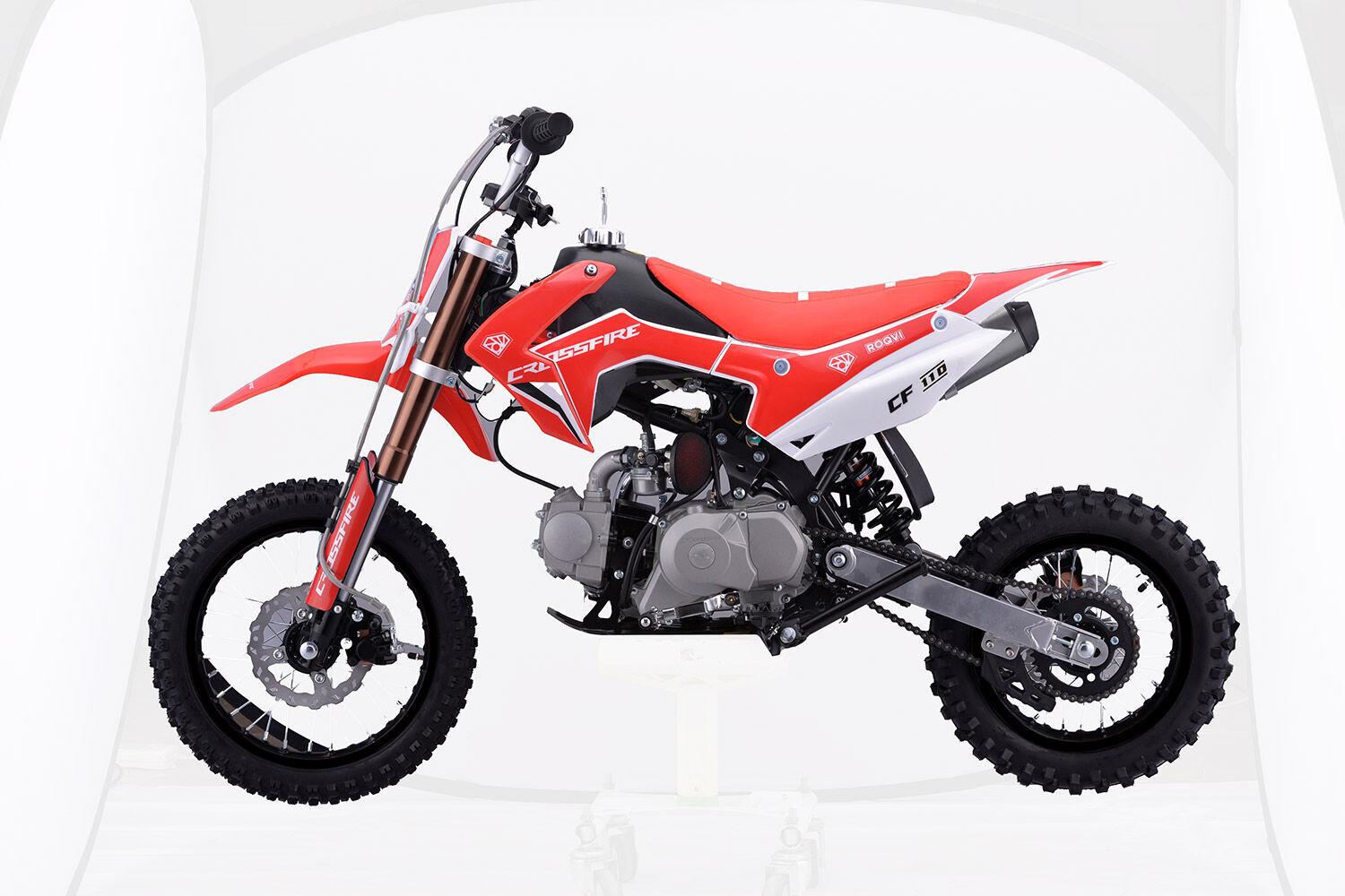 Crossfire CF110 – 110cc Semi-Automatic Kids Dirt Bike with Kick ...